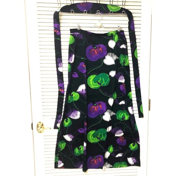 Three Flaggs - Edith Flagg | Skirts | Vtg Edith Flagg Pop Art Maxi ...